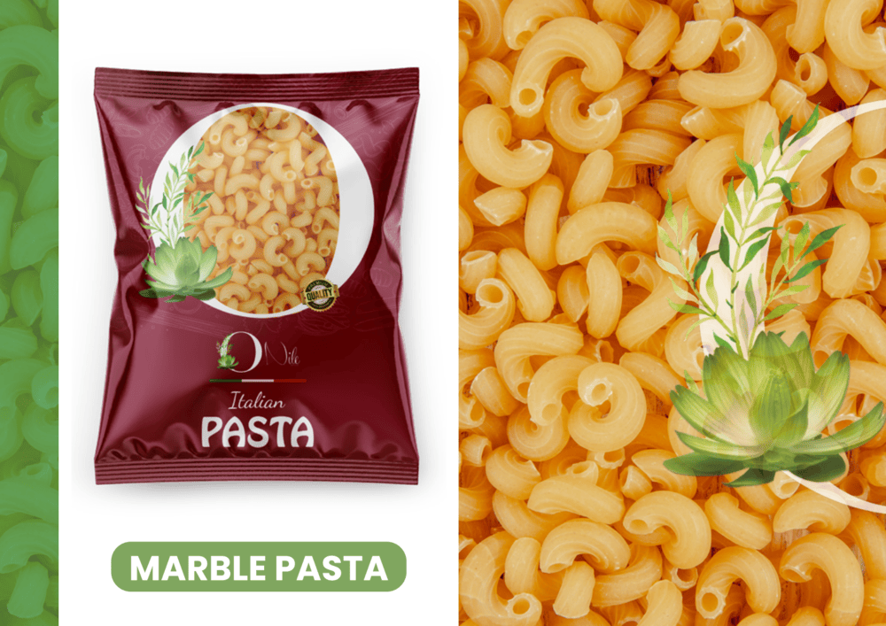 MARBLE PASTA - ONile Group For Premium Food Exporting